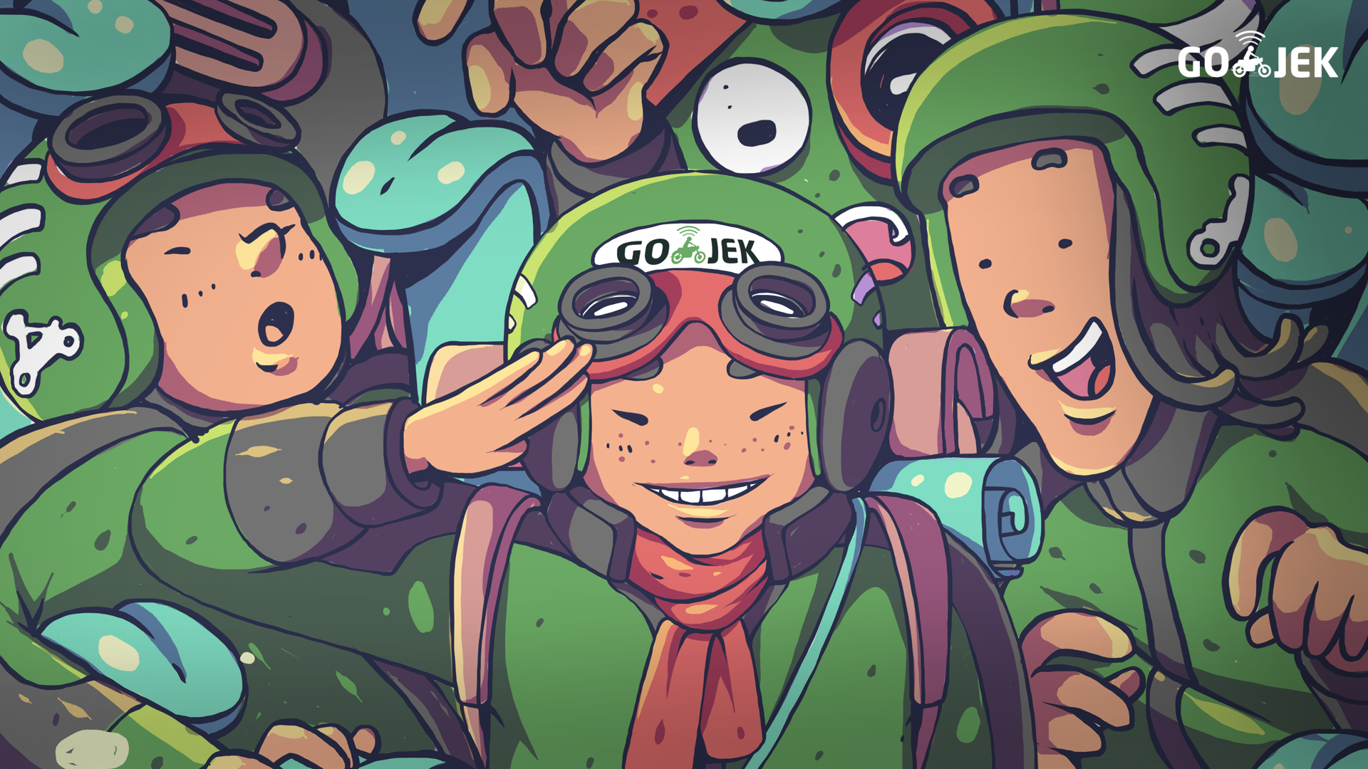 Gojek Wallpapers - Wallpaper Cave