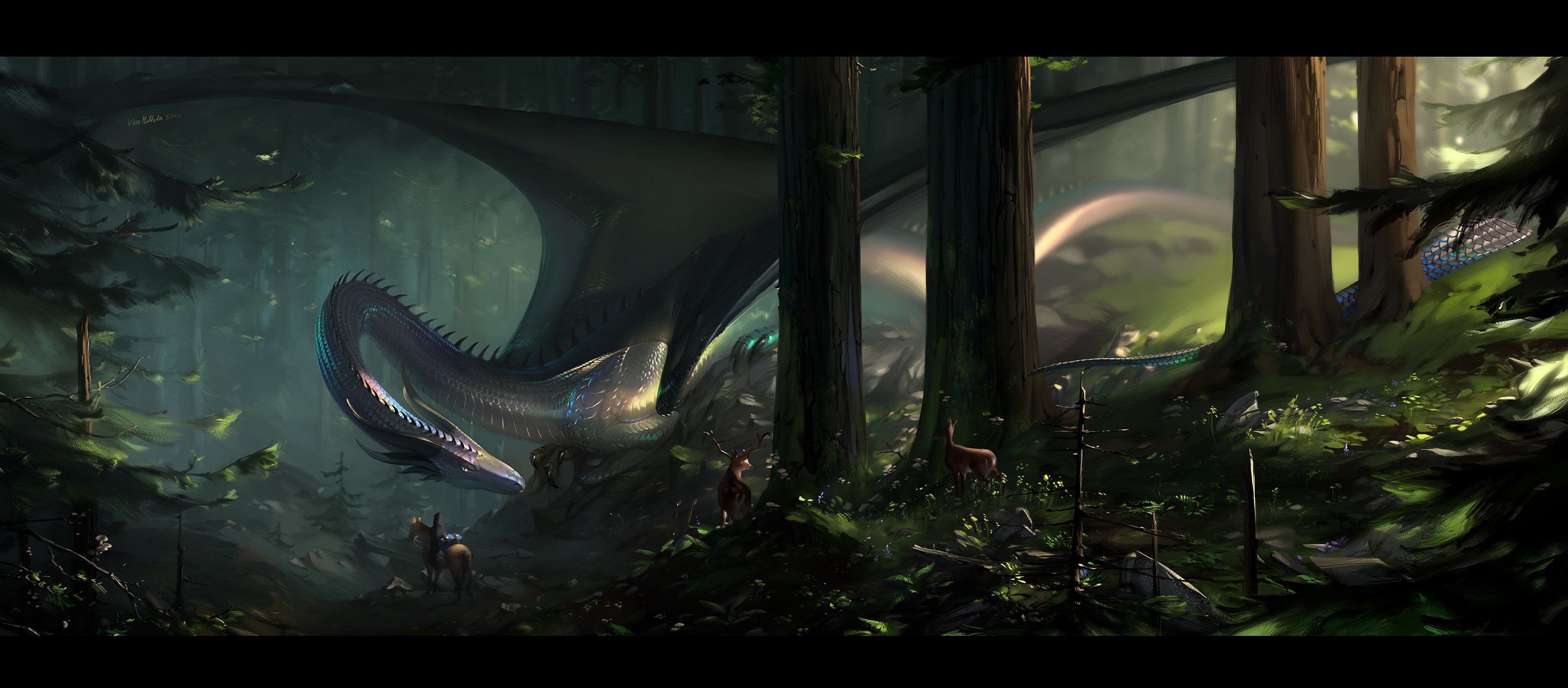 Forest Dragon Wallpapers - Wallpaper Cave