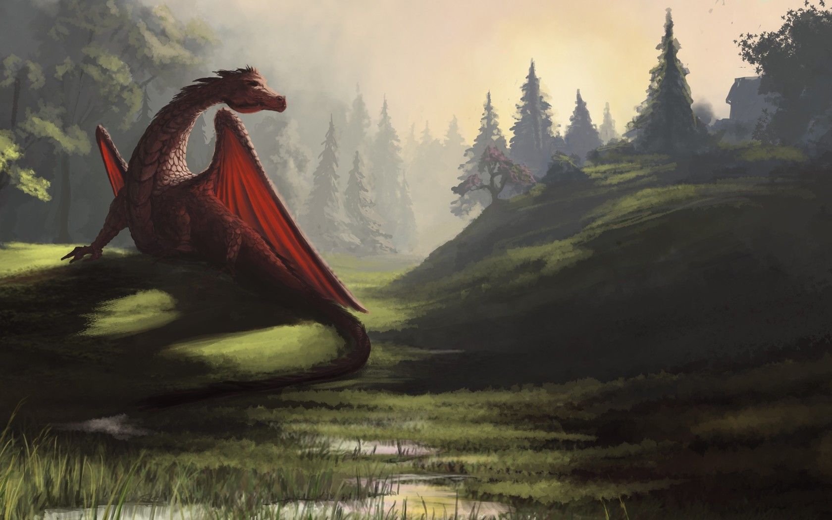 Forest Dragon Wallpapers - Wallpaper Cave