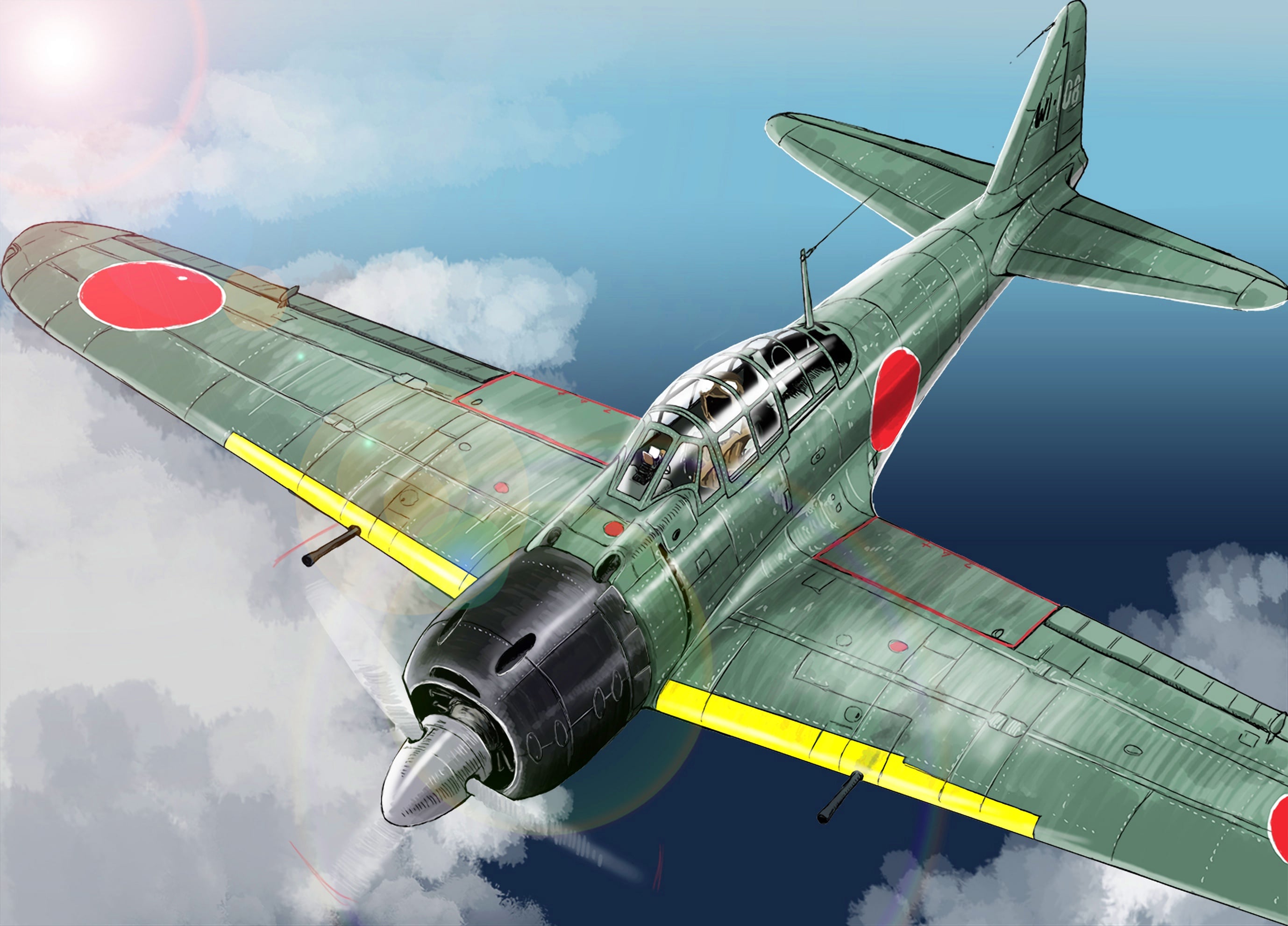 Mitsubishi A6M Zero Wallpapers - Wallpaper Cave