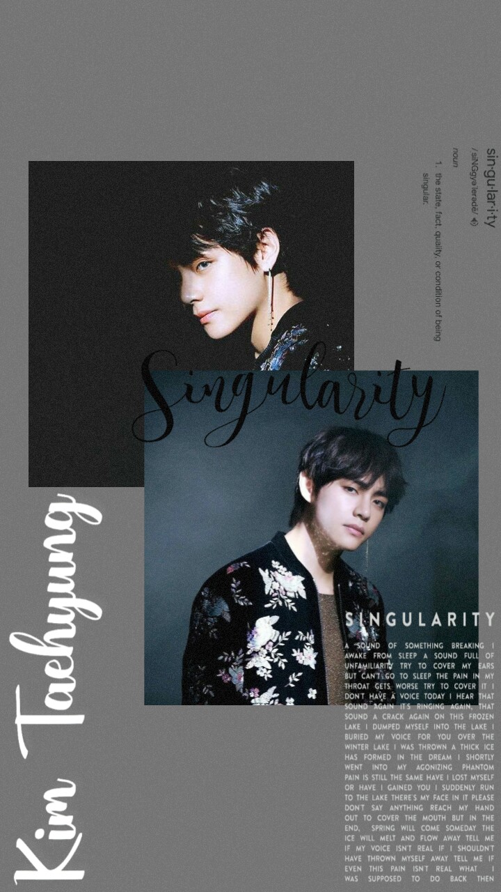 TaeHyung Singularity Wallpapers - Wallpaper Cave