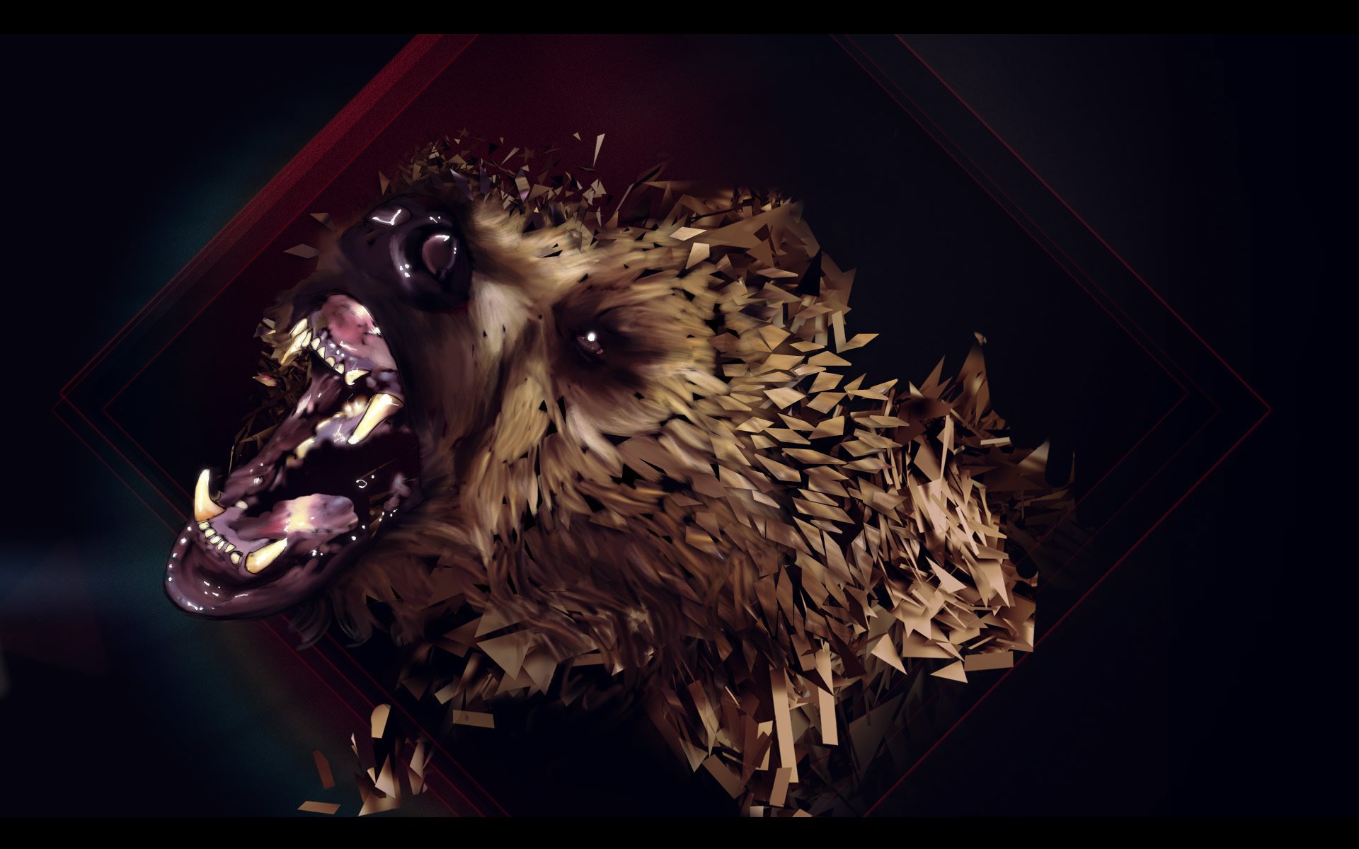 Scary Bear Wallpapers - Wallpaper Cave