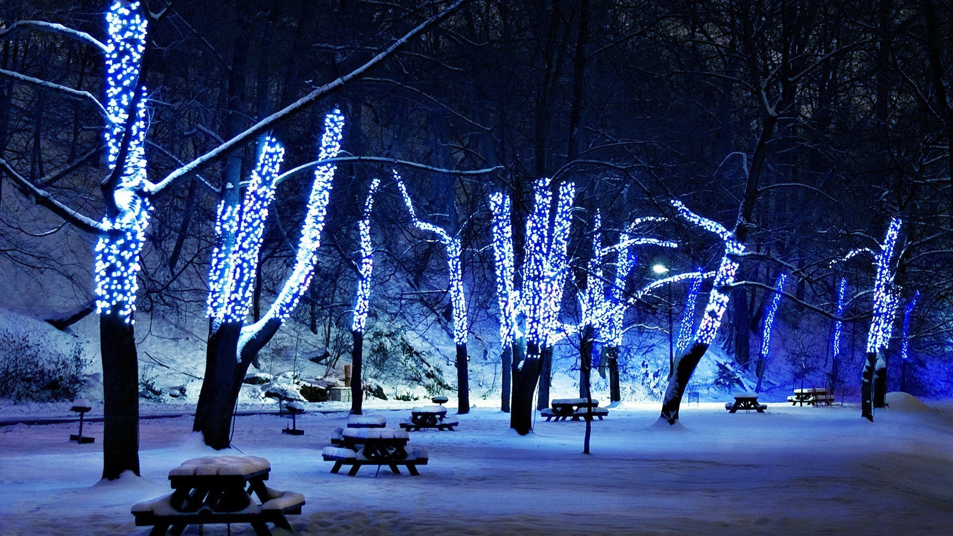 Winter Outdoor Lights Wallpapers - Wallpaper Cave