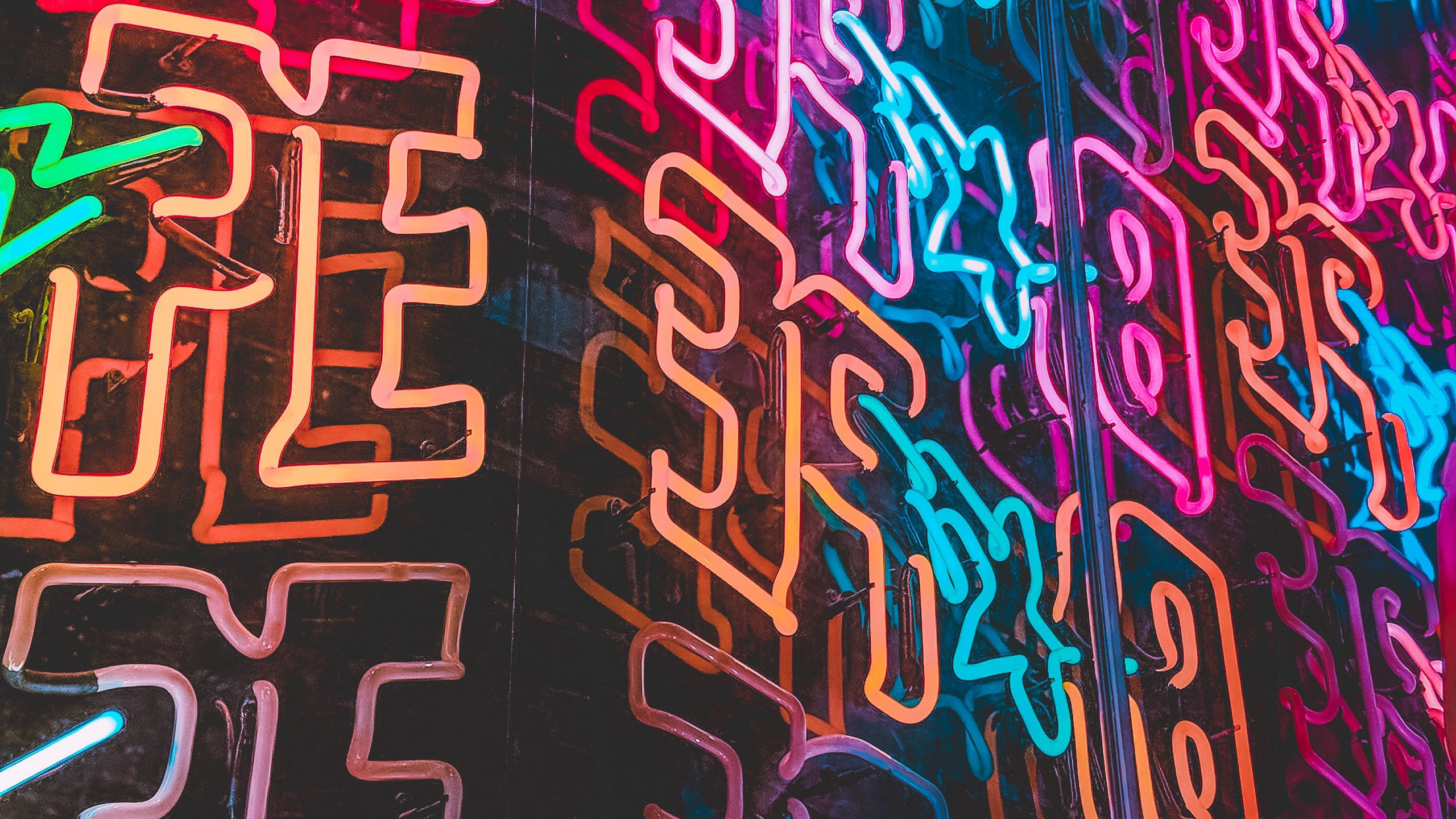 Neon Shapes Wallpapers - Wallpaper Cave