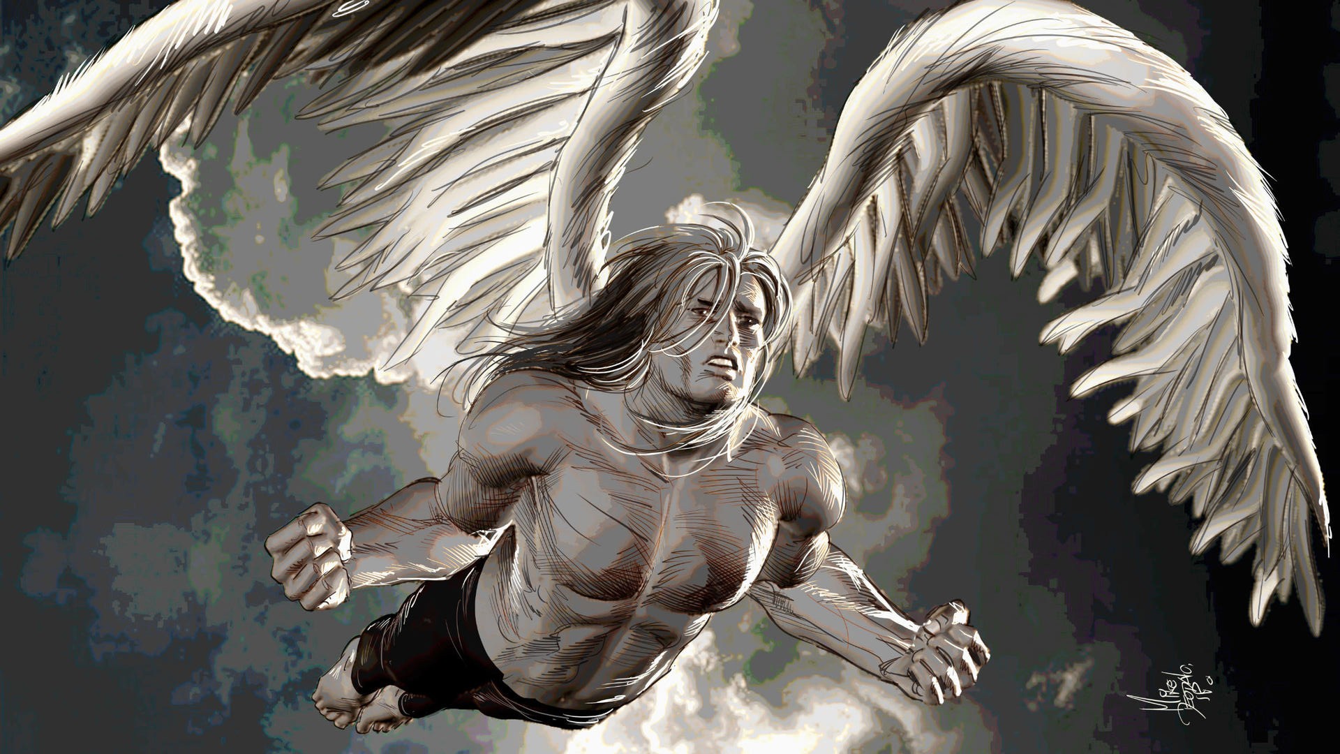 Angel Man Wallpapers - Wallpaper Cave