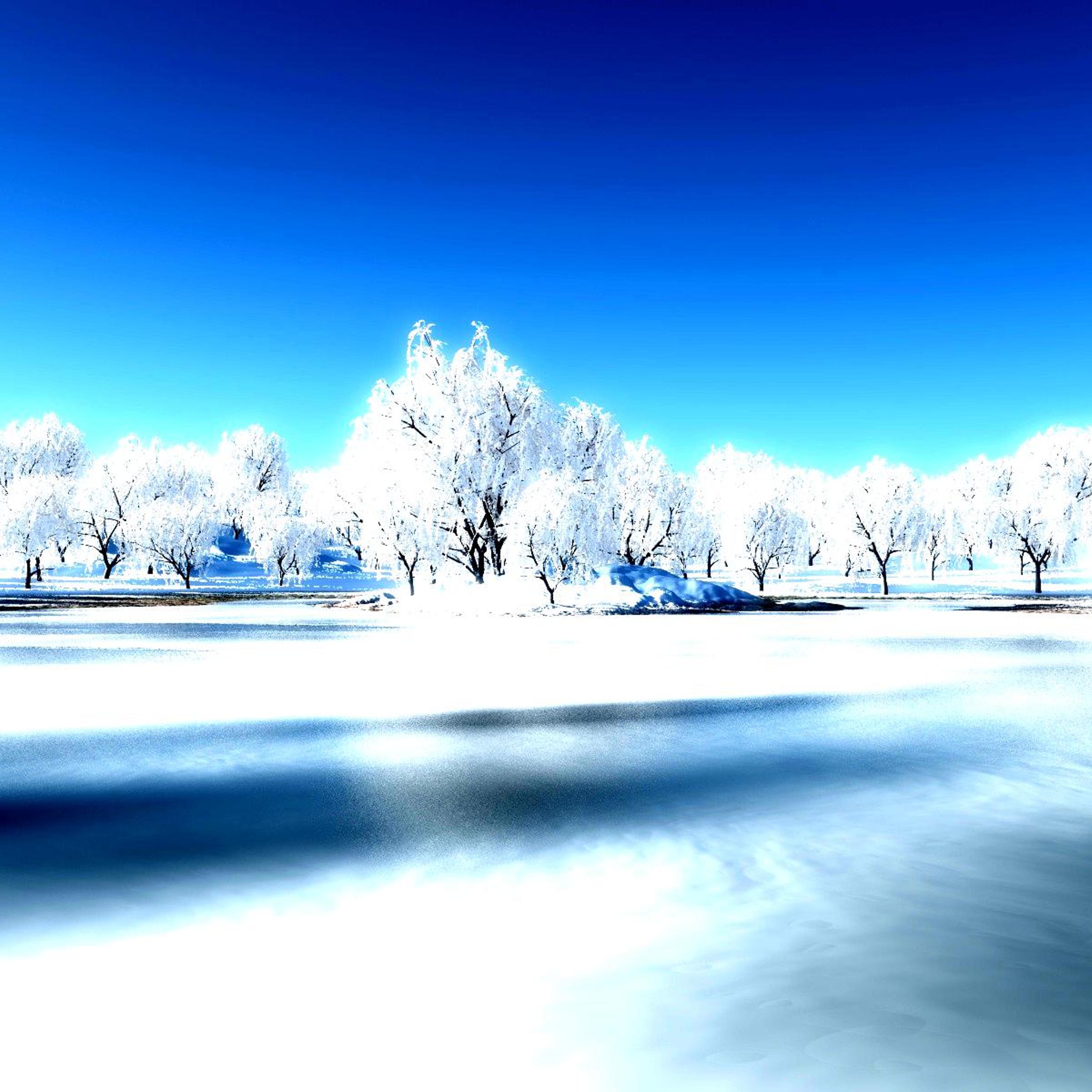 Winter Lakeside Wallpapers - Wallpaper Cave