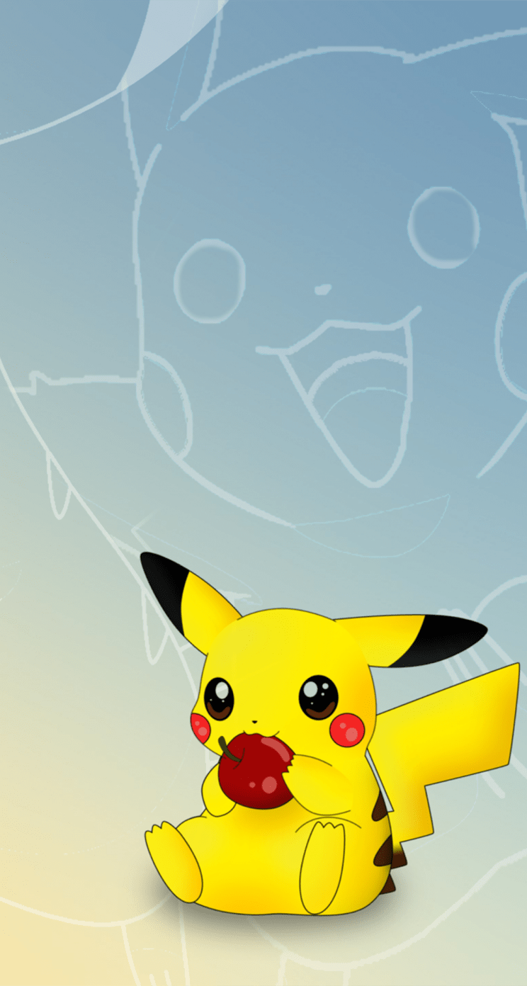 Pikachu Eating Wallpapers - Wallpaper Cave