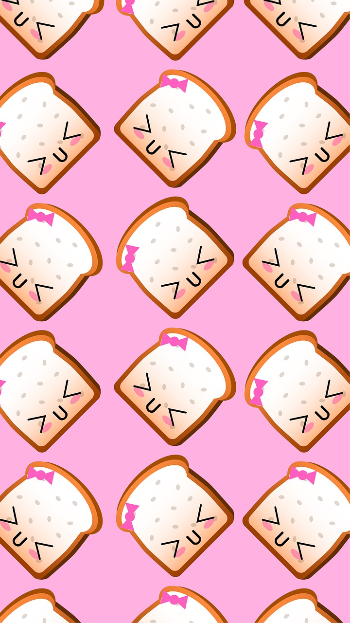Bread Kawaii Wallpapers - Wallpaper Cave