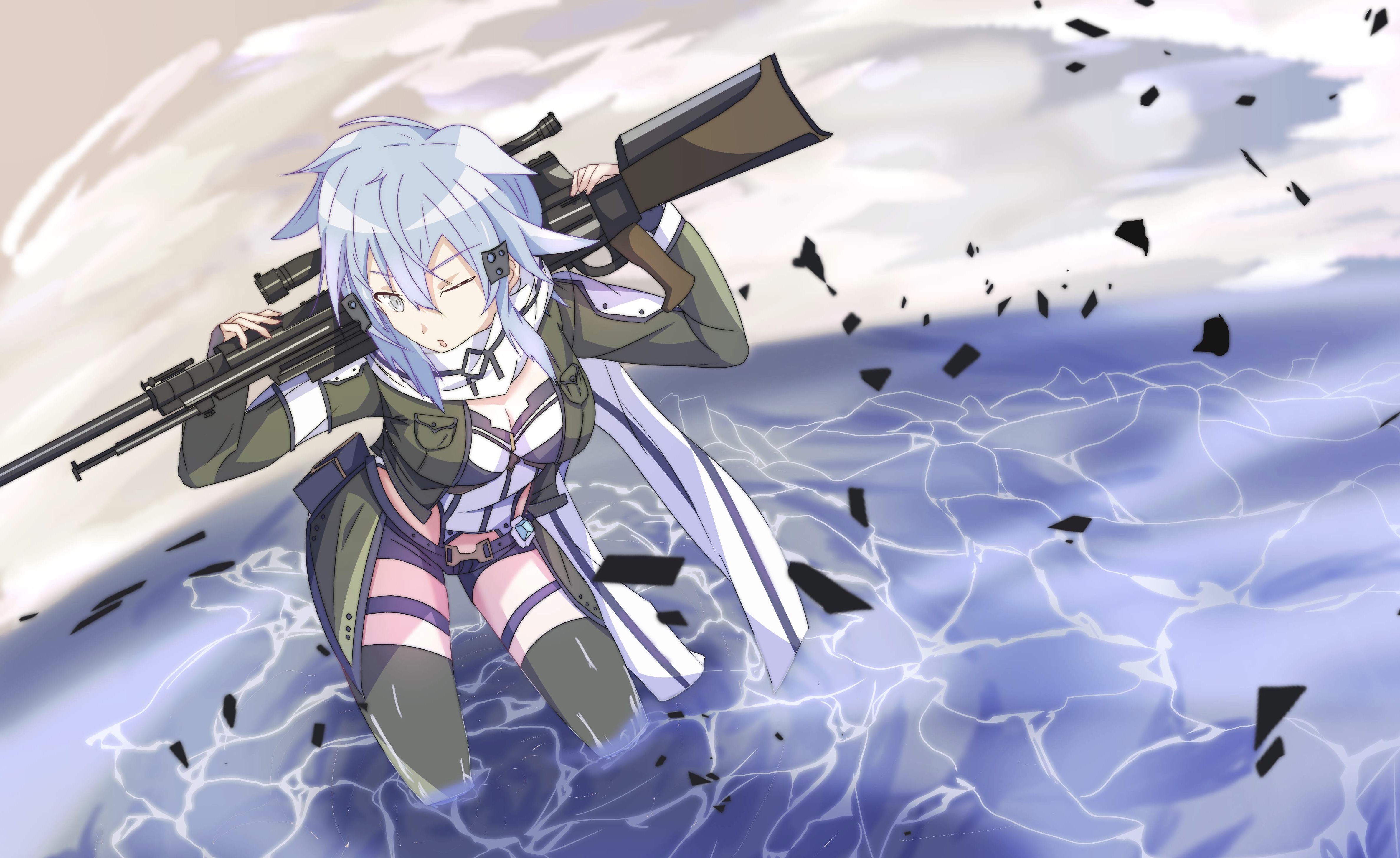 Sword Art Online Sinon Wallpapers - Wallpaper Cave