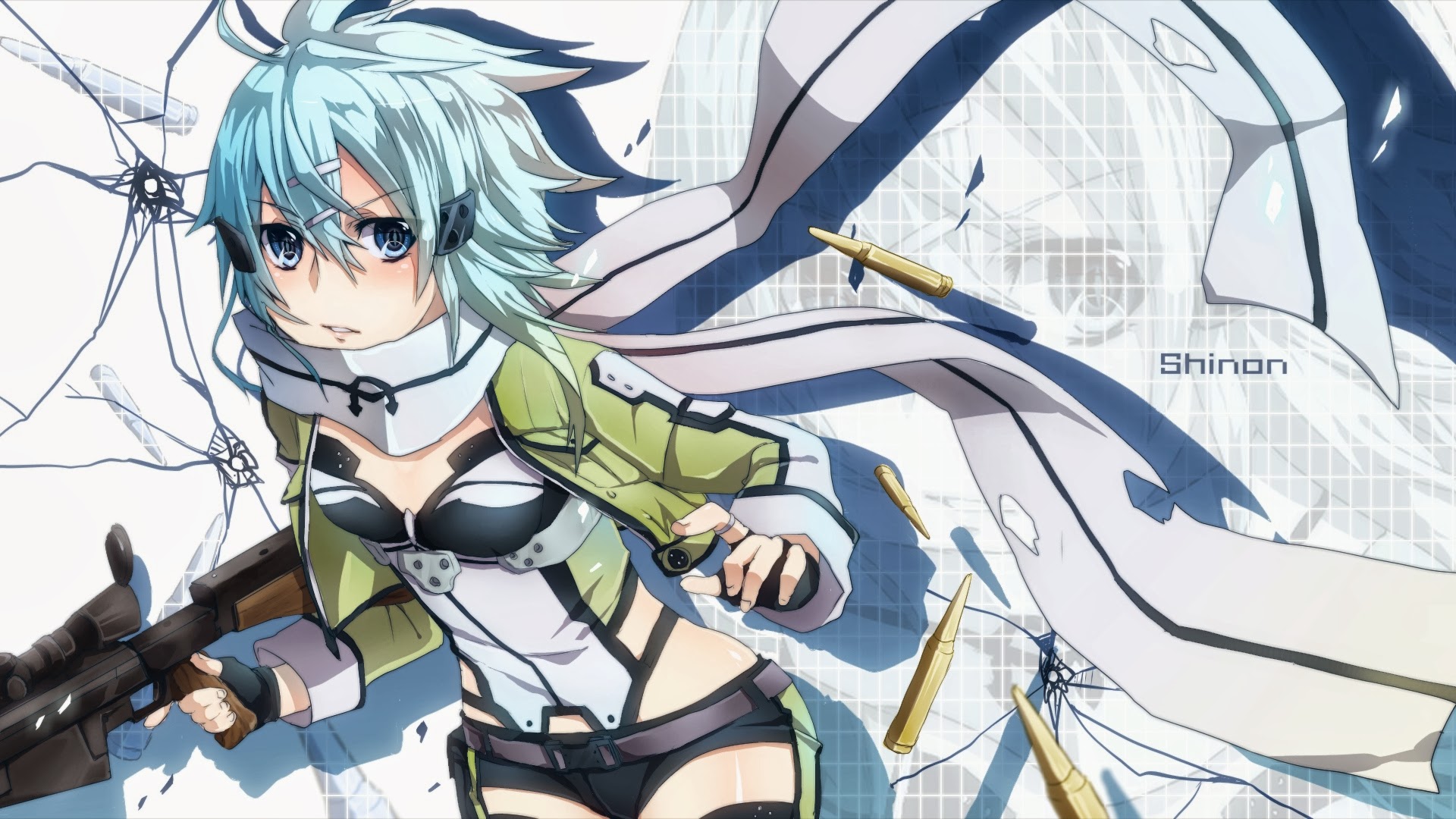 Sword Art Online Sinon Wallpapers - Wallpaper Cave