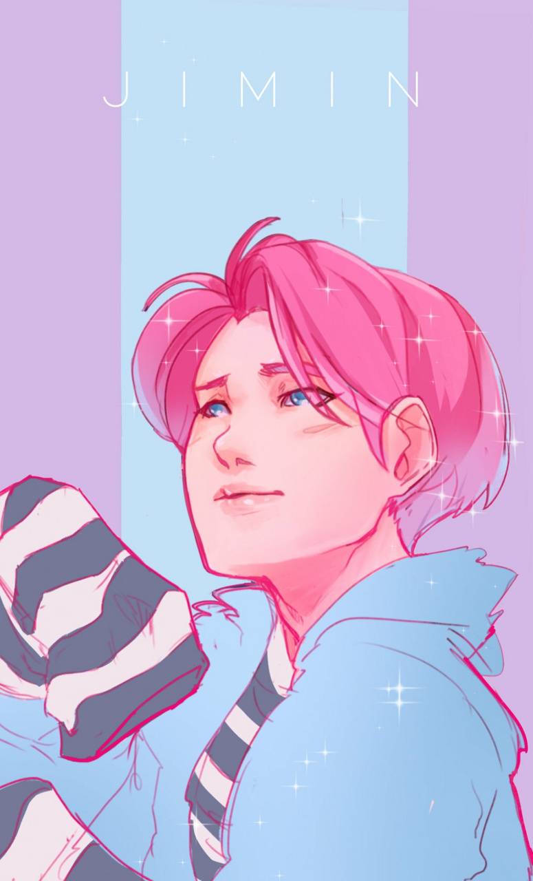 Jimin Cartoon Wallpapers - Wallpaper Cave