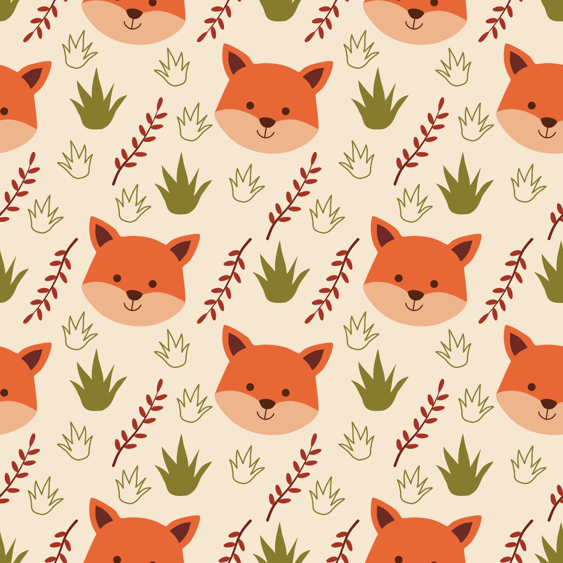 Fox Face Art Wallpapers - Wallpaper Cave