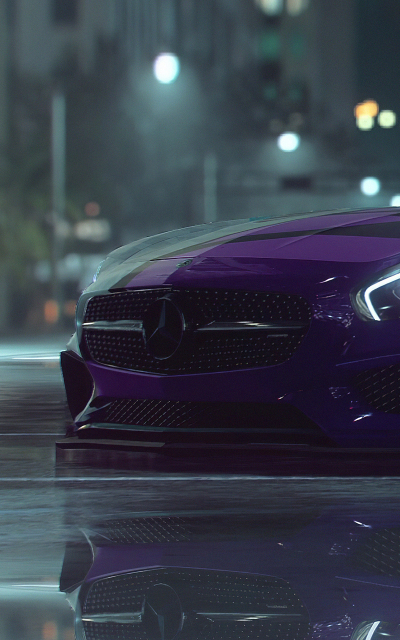 Purple Mercedes-Benz Wallpapers - Wallpaper Cave