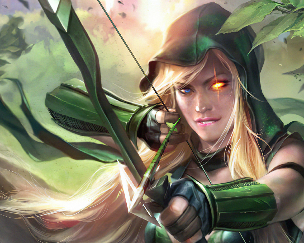 Female Green Arrow Wallpapers - Wallpaper Cave