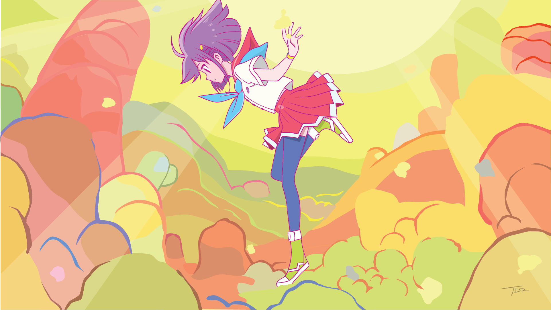 Flip Flappers Wallpapers - Wallpaper Cave