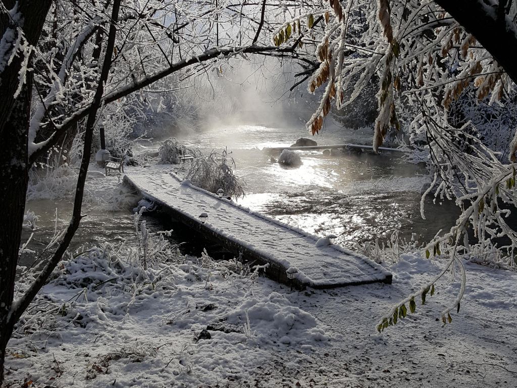 Creek Winter Wallpapers - Wallpaper Cave