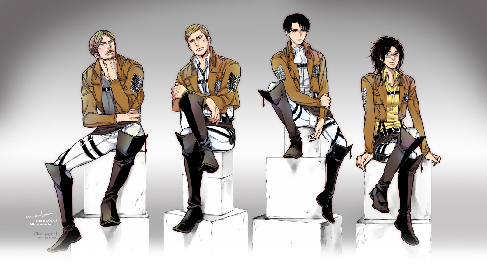 Levi And Erwin Wallpapers - Wallpaper Cave