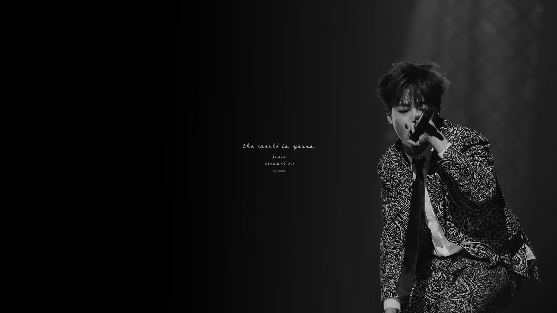 Jimin Dark Wallpapers Wallpaper Cave