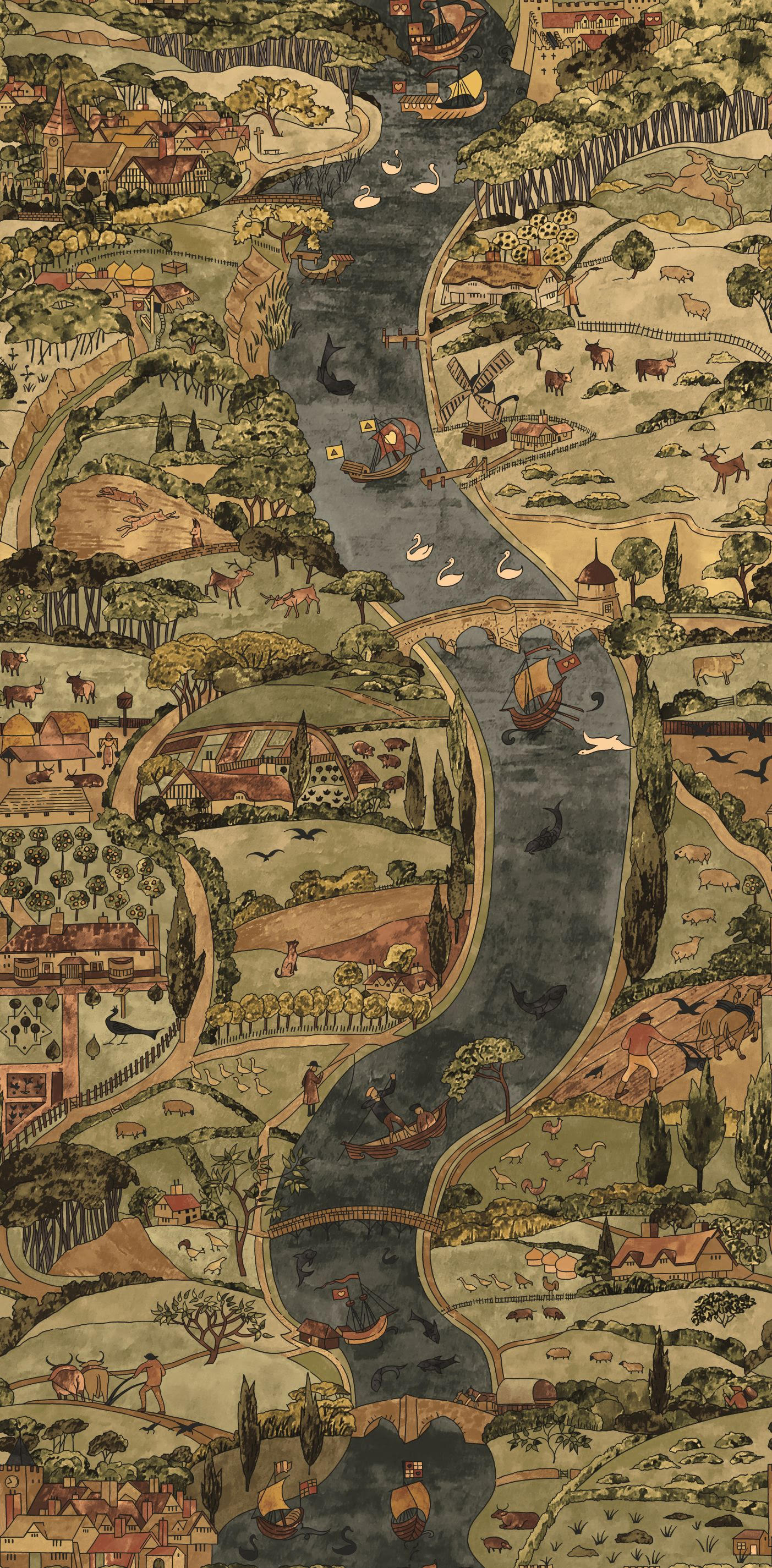 River Map Wallpapers - Wallpaper Cave