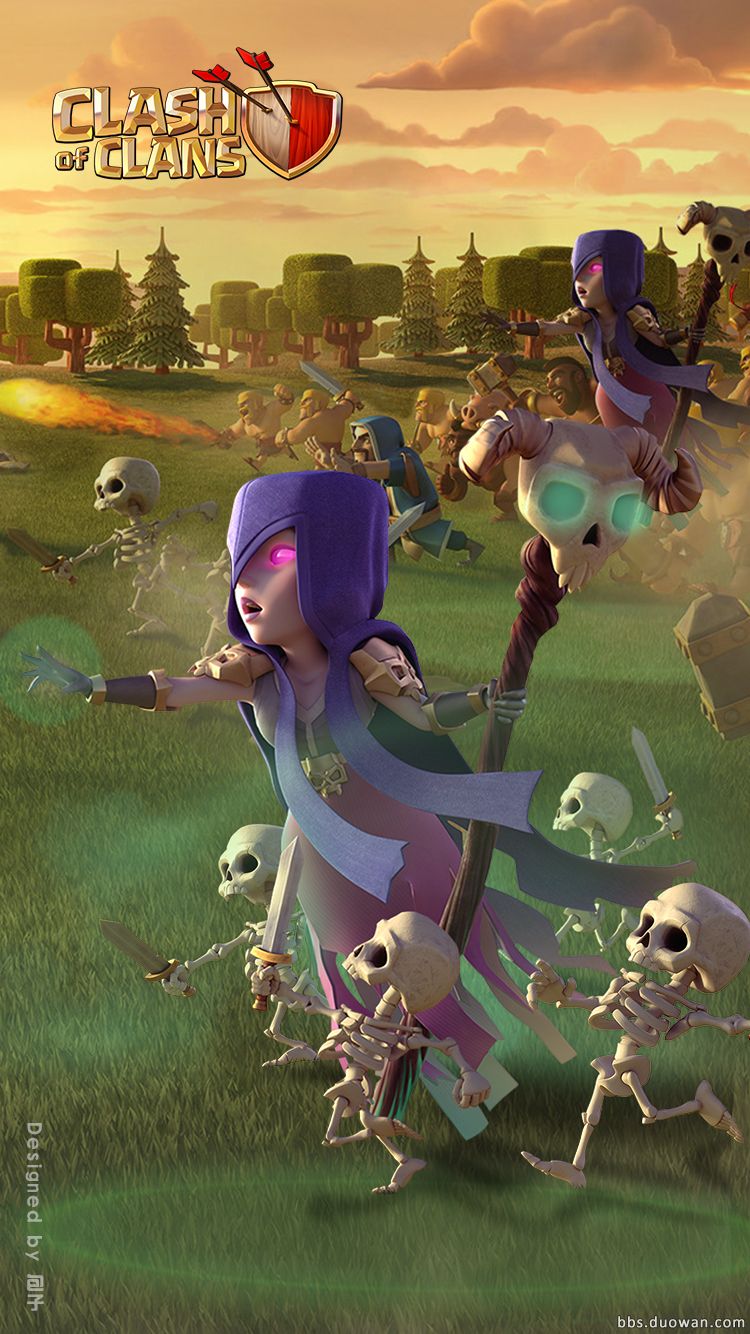 Witch Clash Of Clans Wallpaper Hexe | Clash Of Clans Wiki | Fandom