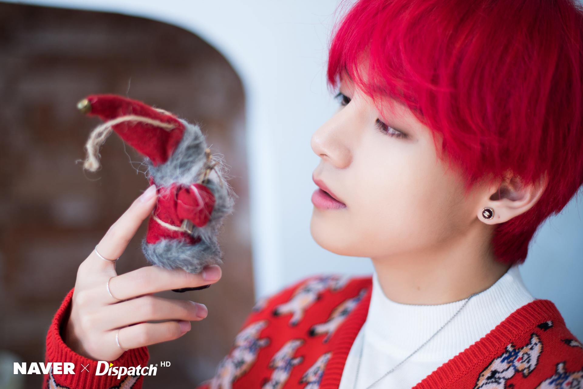 BTS V Red Hair Wallpapers - Wallpaper Cave