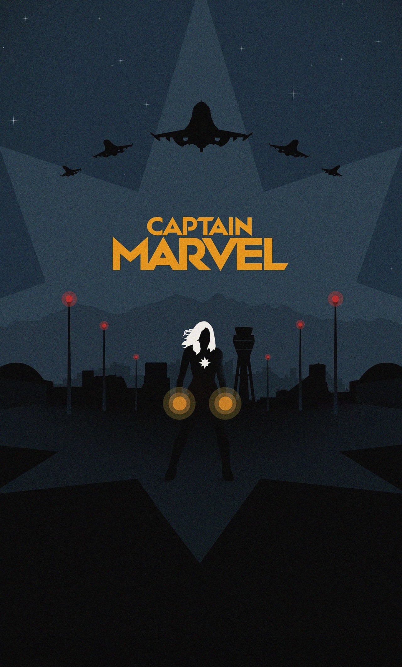 Captain Marvel Poster Wallpapers - Wallpaper Cave