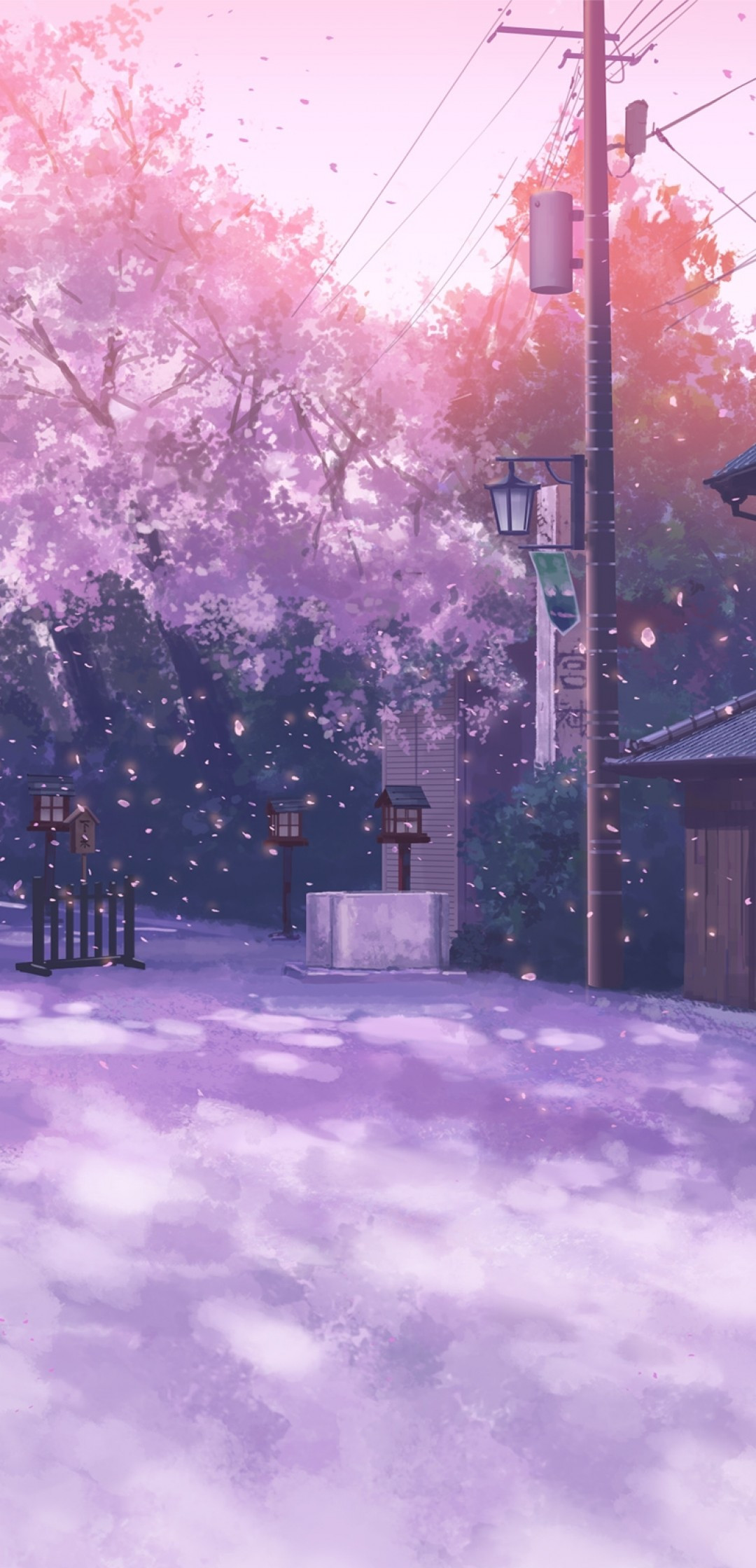 Sakura Street Wallpapers - Wallpaper Cave