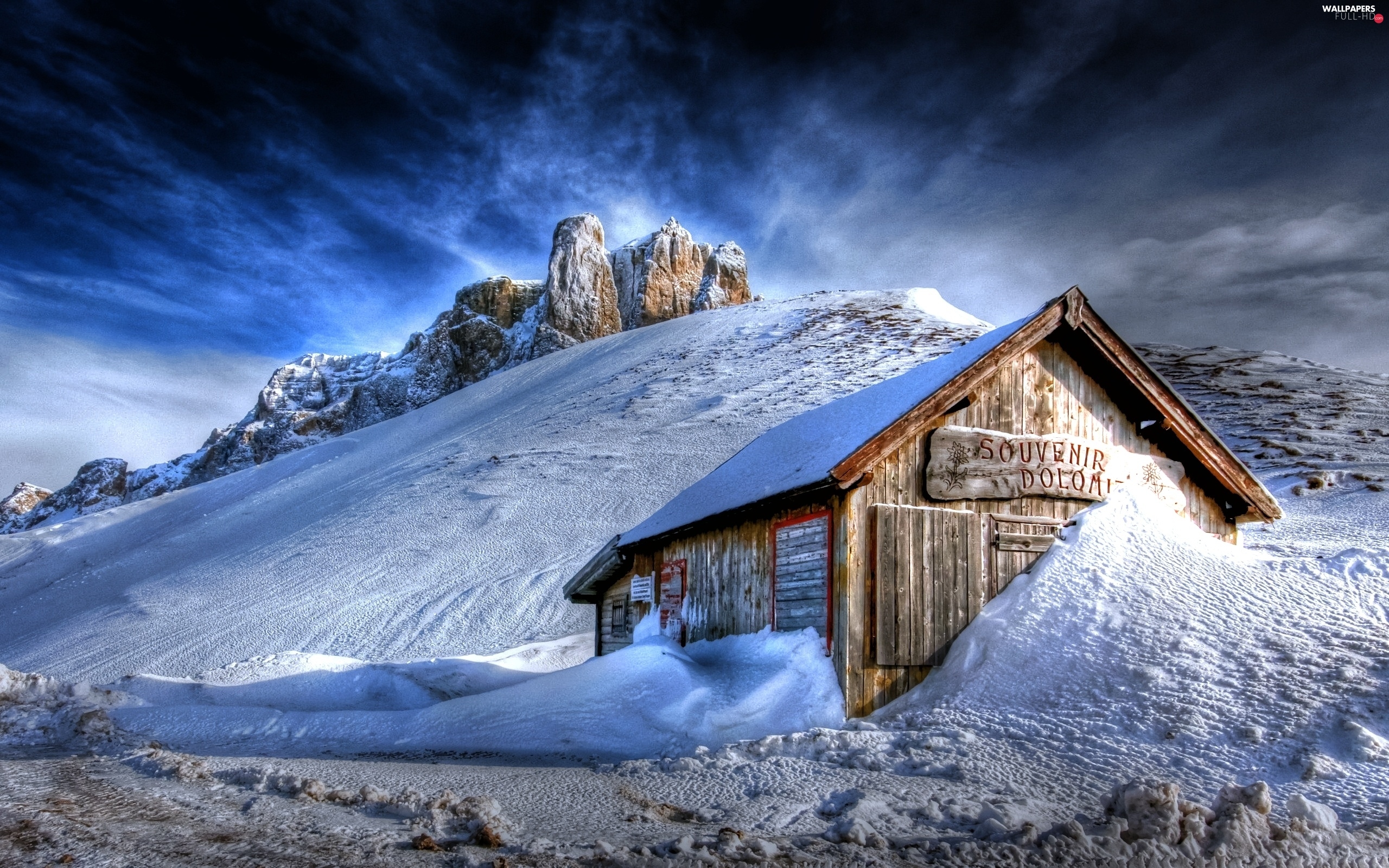 Winter Cottages Wallpapers - Wallpaper Cave