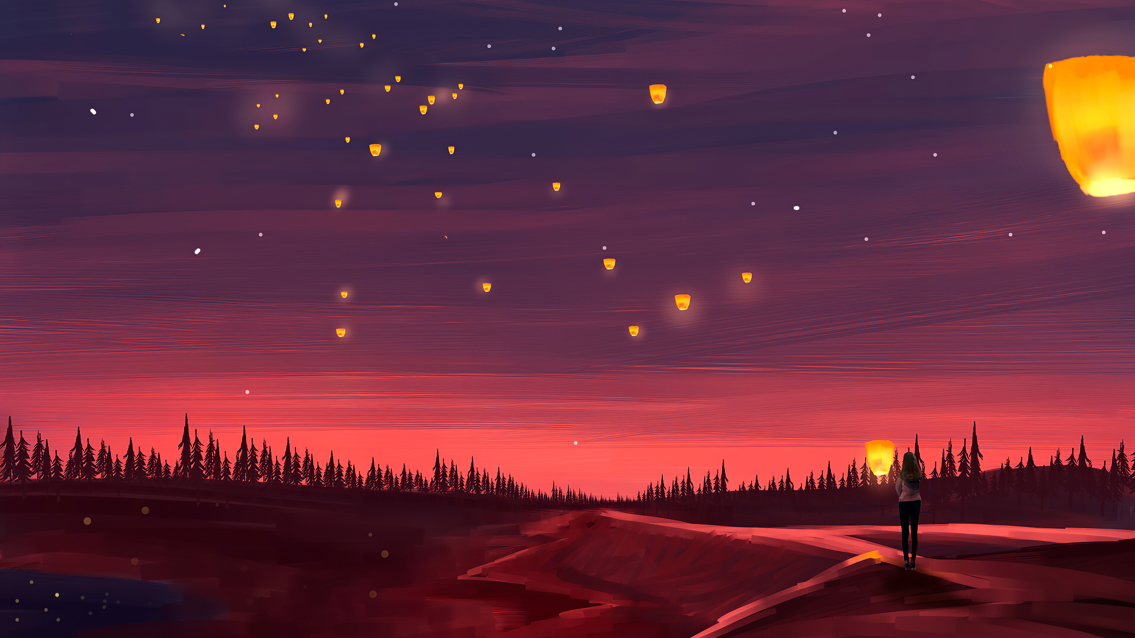 Sunset Drawing Wallpapers - Wallpaper Cave