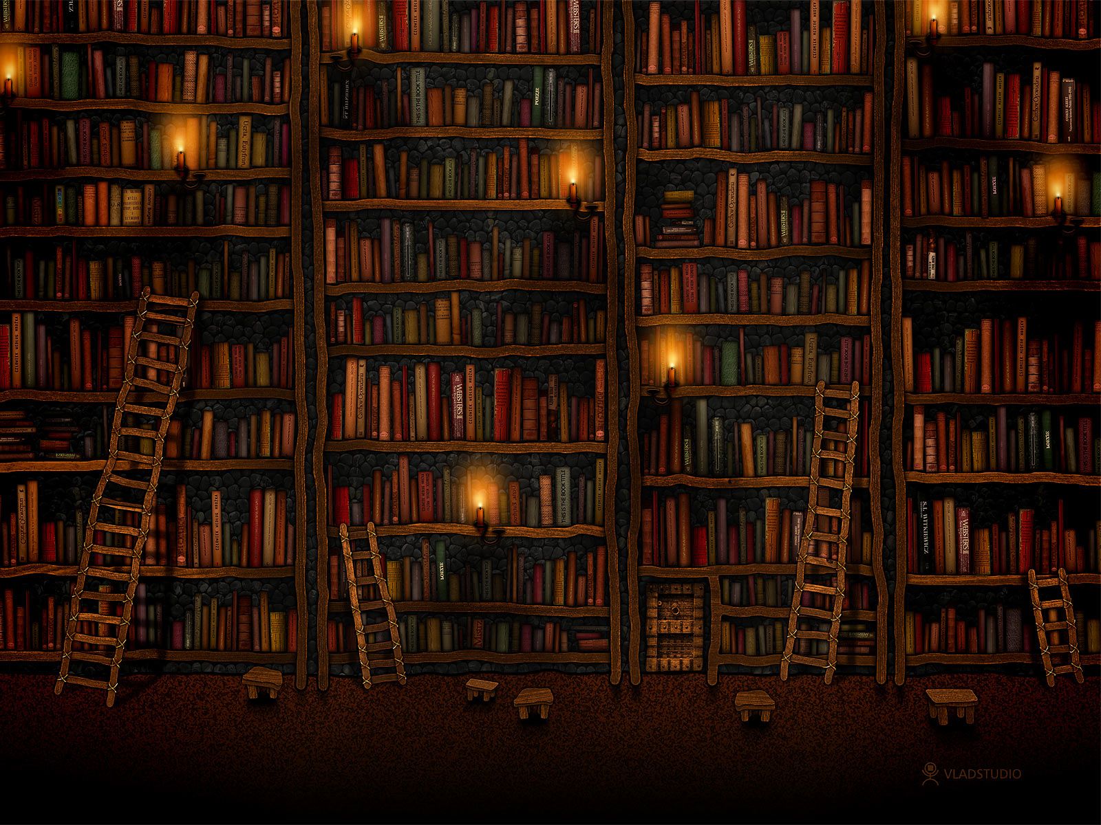 Hogwarts Library Wallpapers - Wallpaper Cave