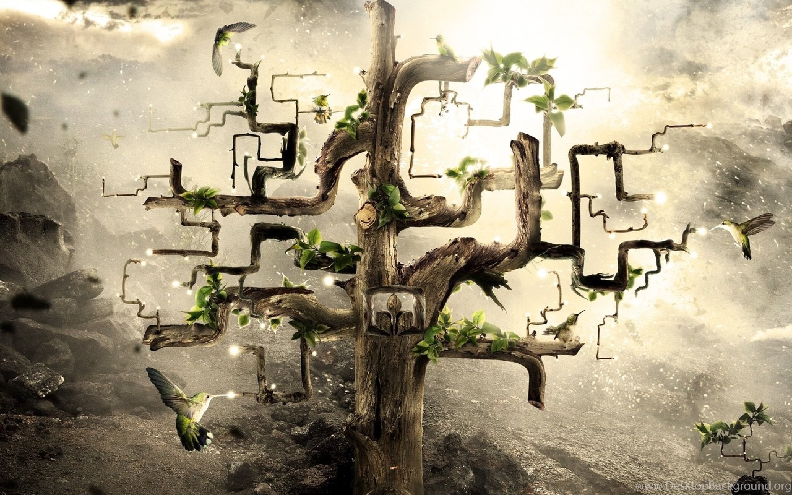 3D Tree Wallpapers - Wallpaper Cave