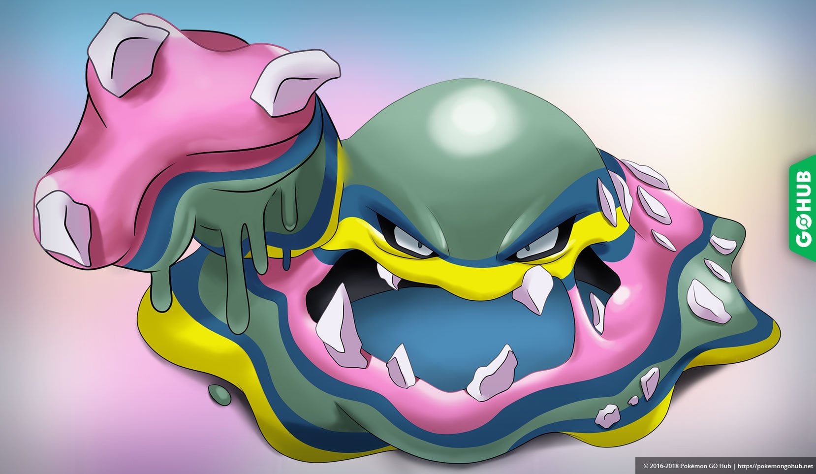 Alolan Muk Wallpapers - Wallpaper Cave