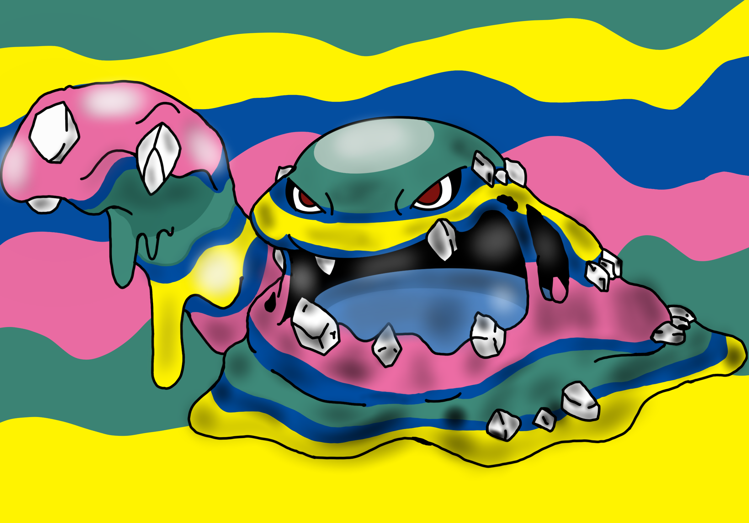 Alolan Muk Wallpapers - Wallpaper Cave