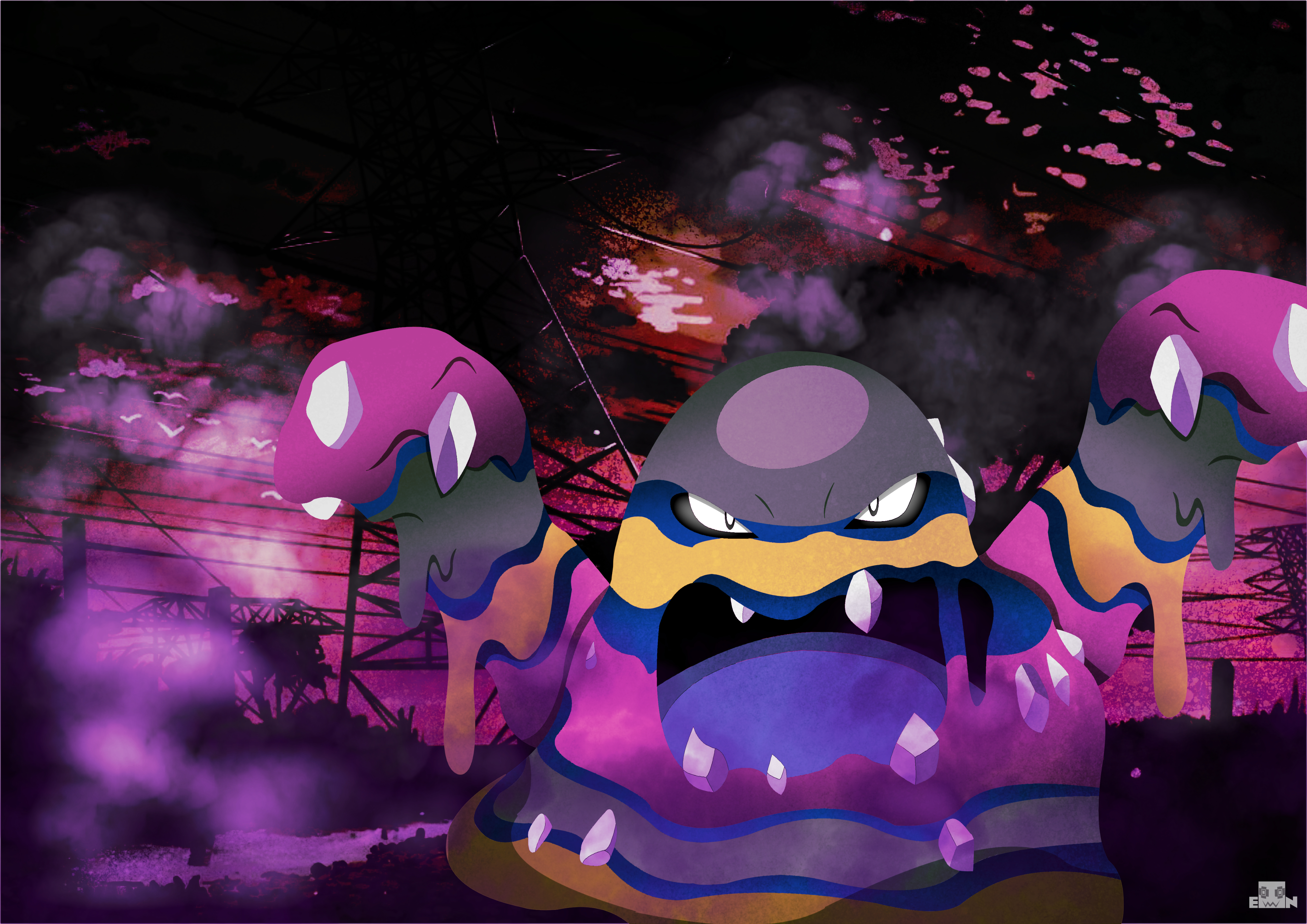 Alolan Muk Wallpapers - Wallpaper Cave