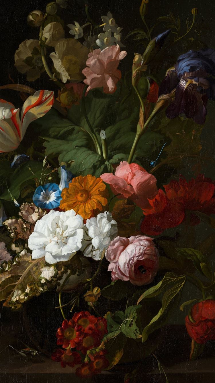 Floral Art Wallpapers - Wallpaper Cave