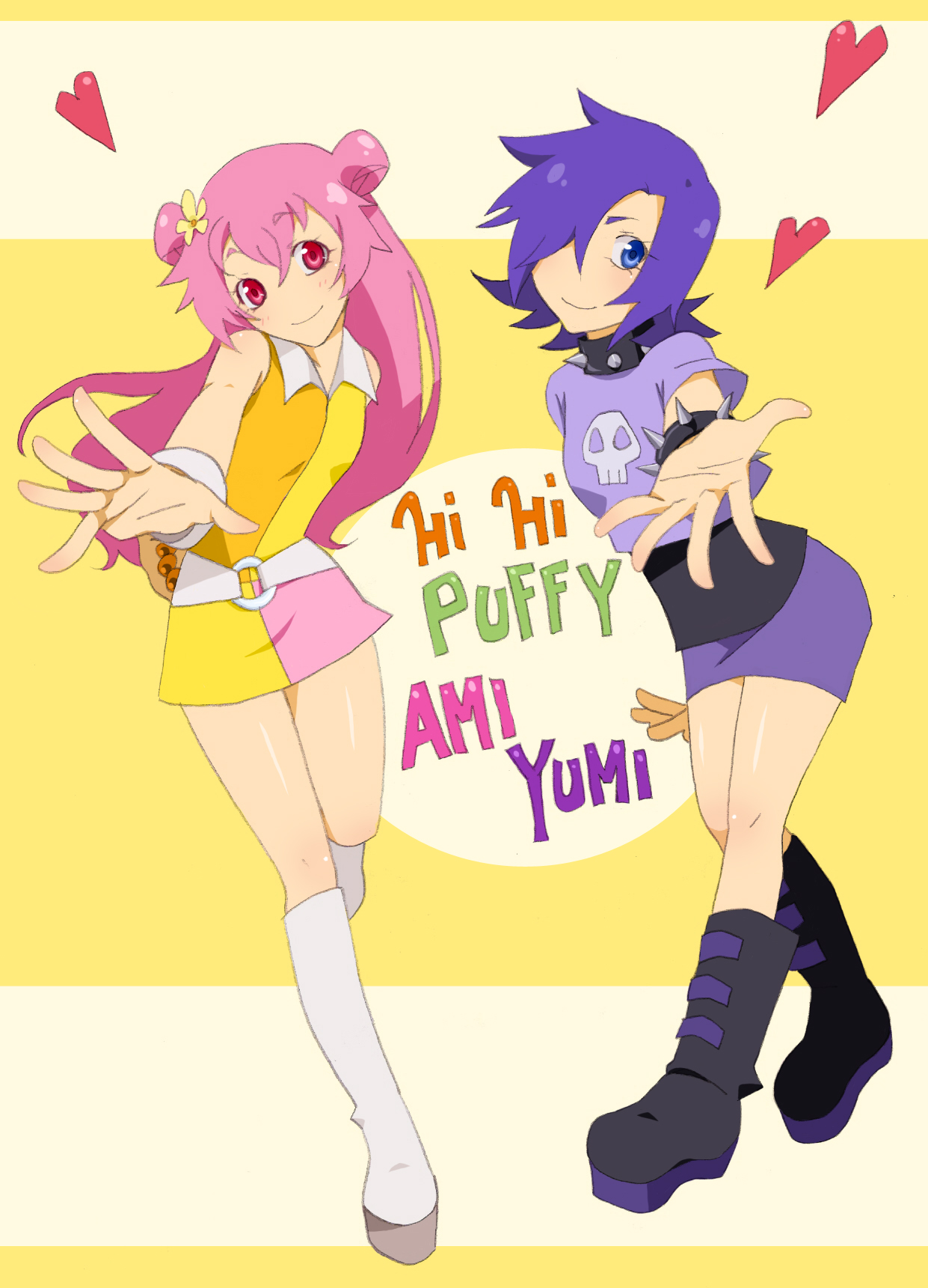 Hi Hi Puffy AmiYumi Wallpapers - Wallpaper Cave