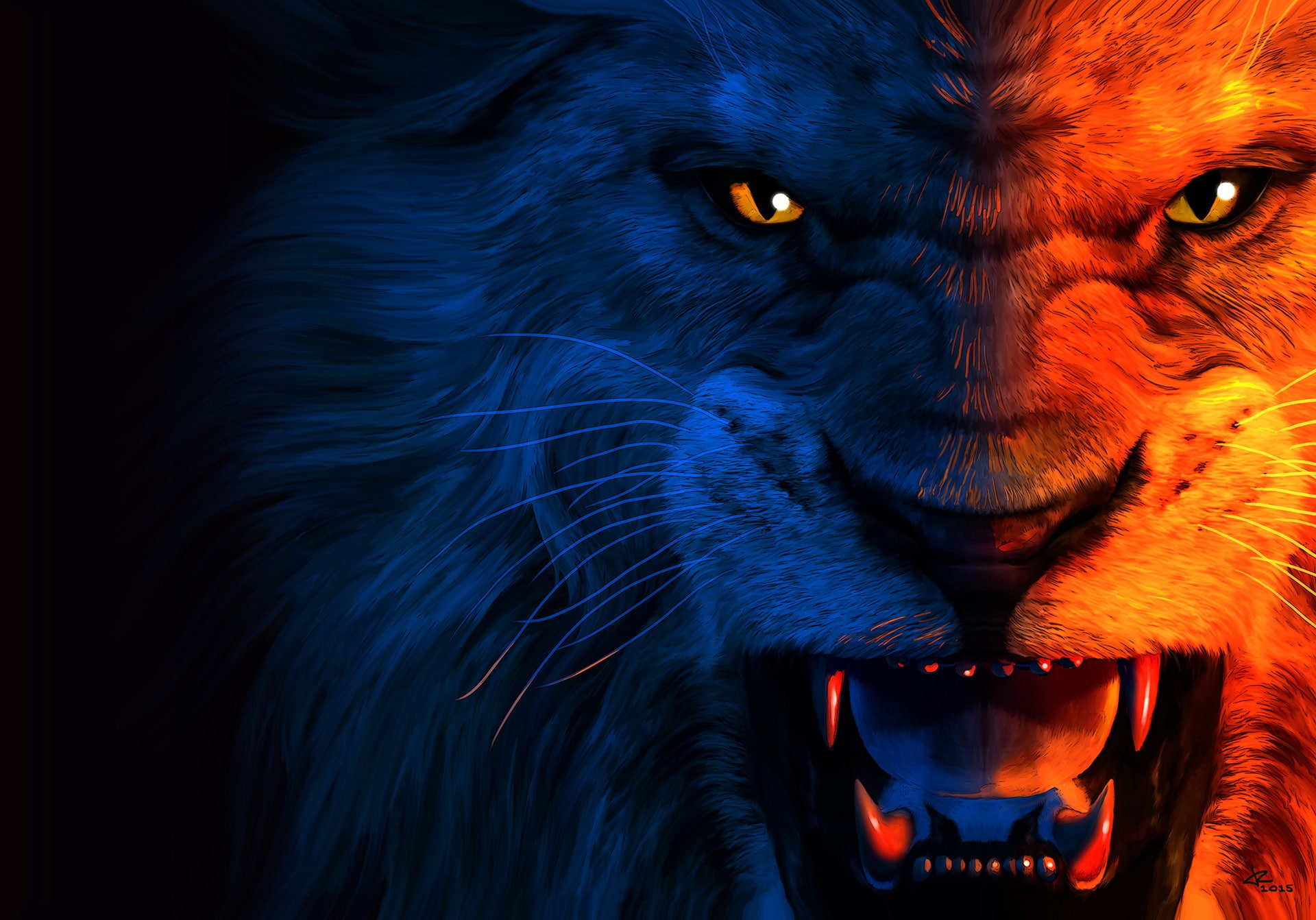 Fierce Lion Wallpapers - Wallpaper Cave