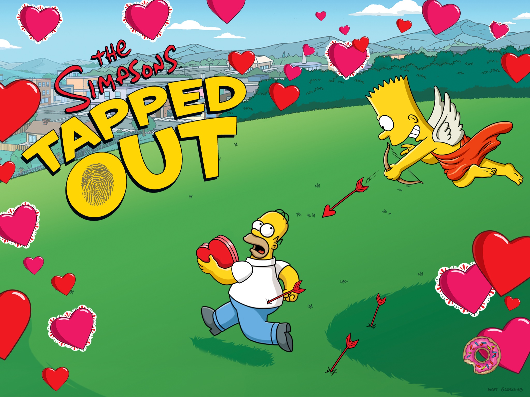 Simpsons Valentines Day Wallpapers - Wallpaper Cave