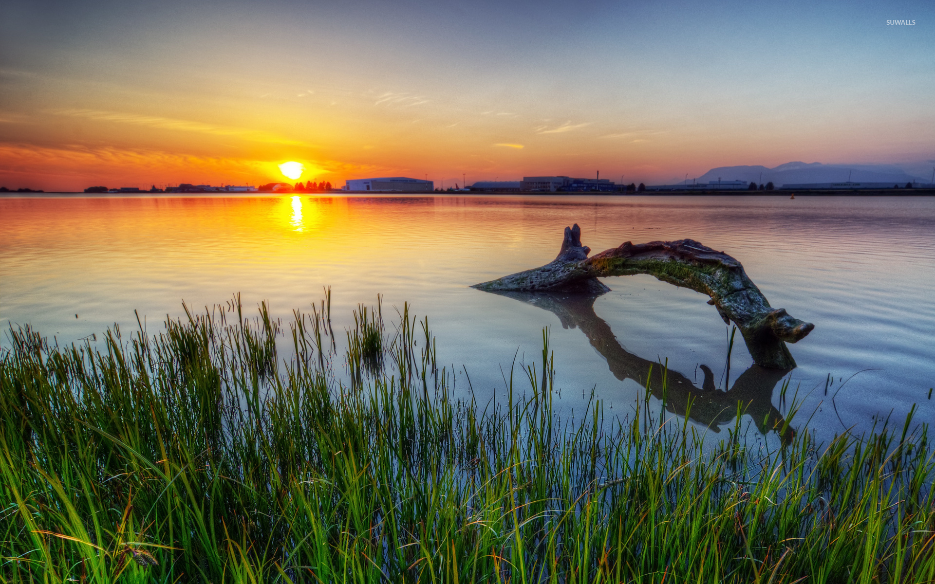 Sunset At The Lake Wallpapers - Wallpaper Cave