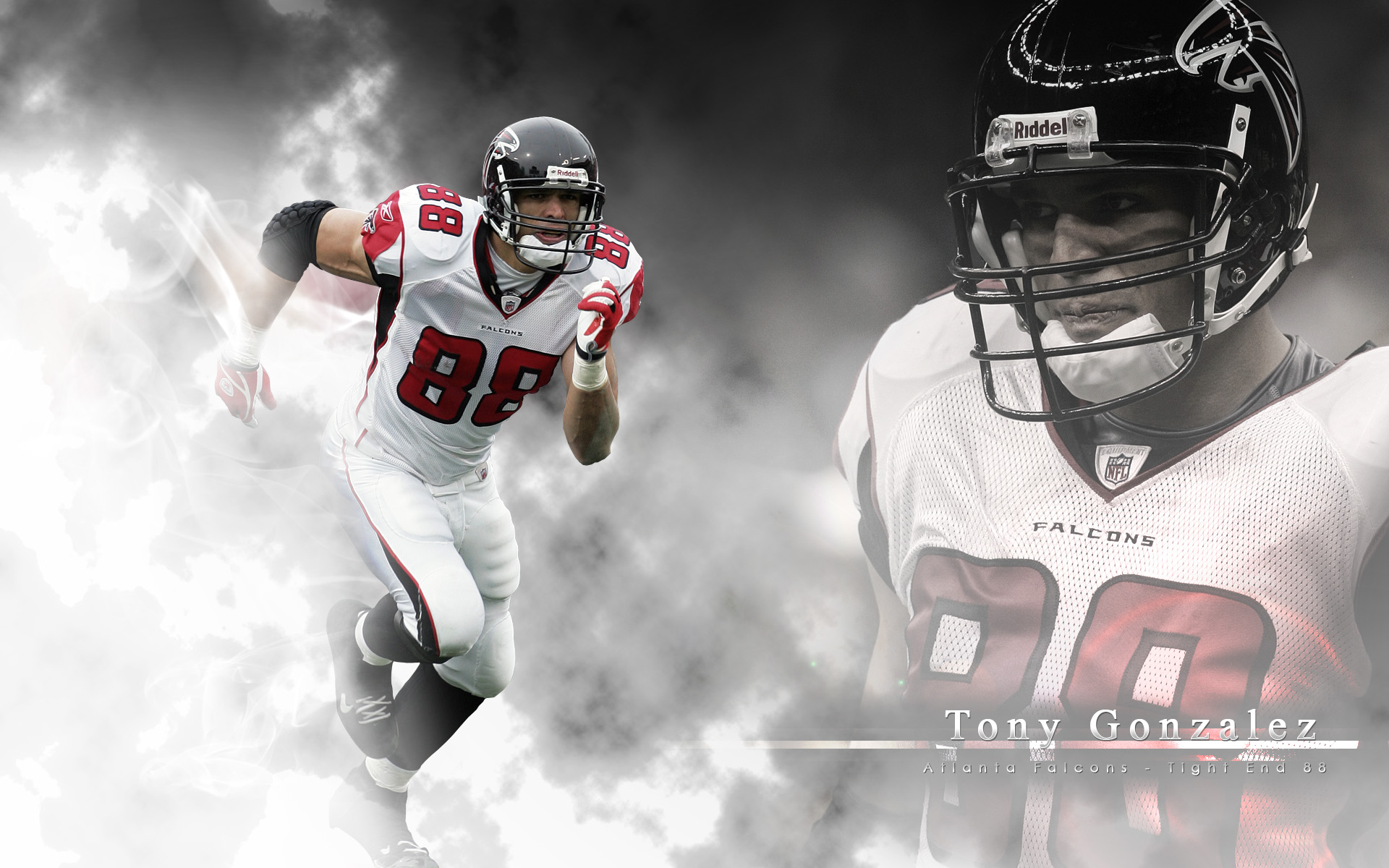 Tony Gonzalez Falcons Wallpaper