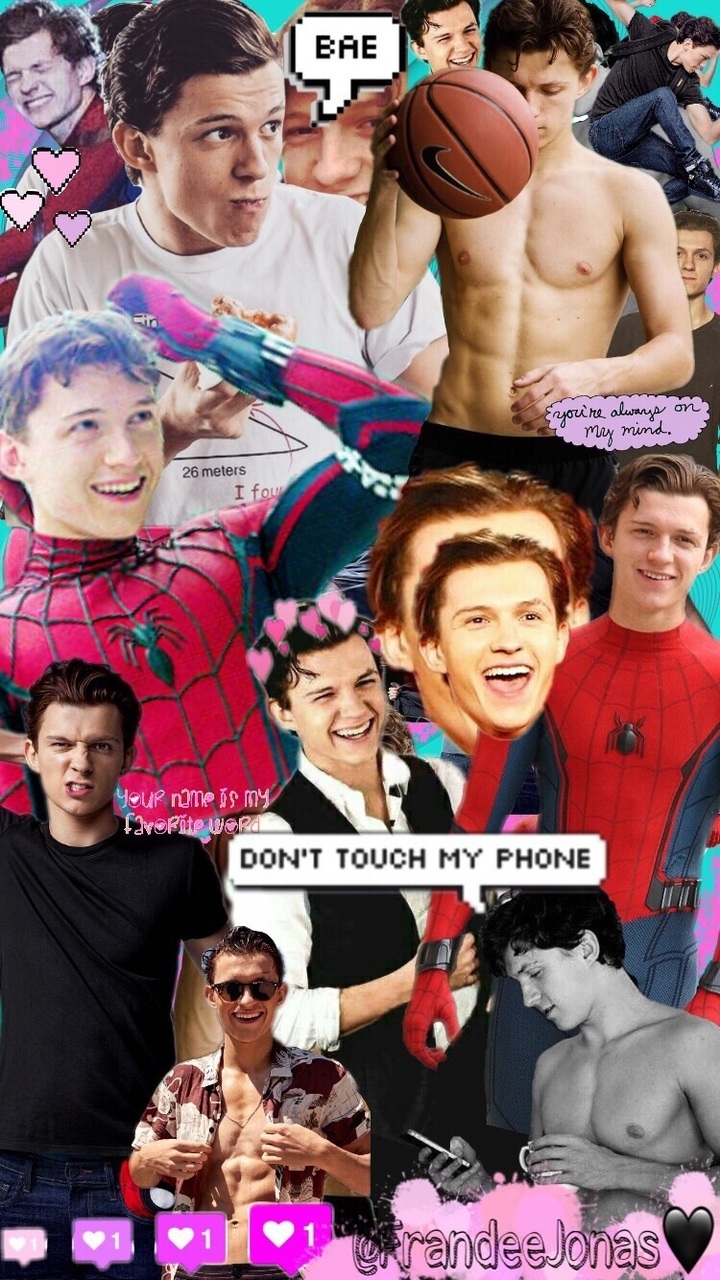 Tom Holland Collage Wallpapers - Wallpaper Cave