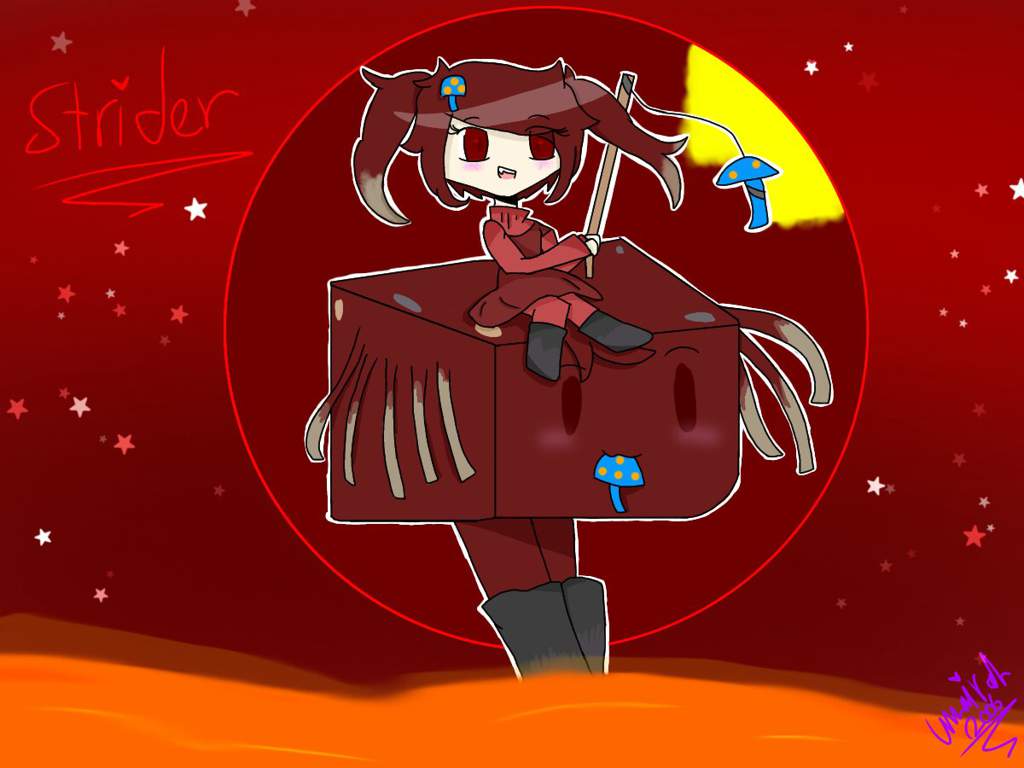 Minecraft Strider Wallpapers - Wallpaper Cave