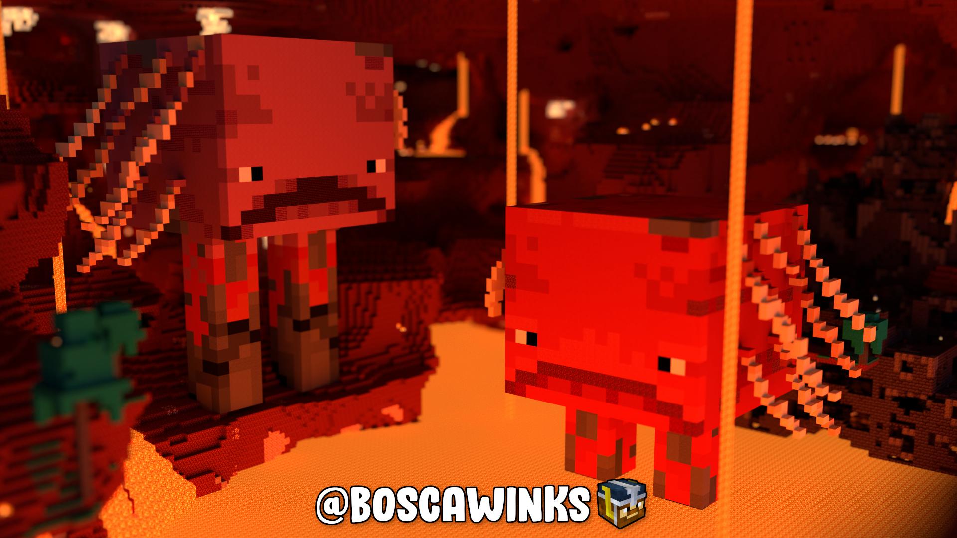 Minecraft Strider Wallpapers - Wallpaper Cave