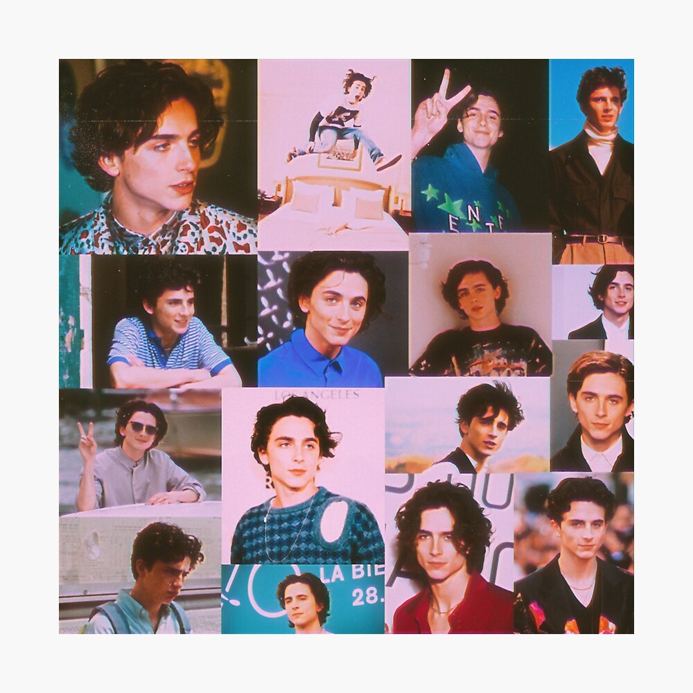 Timothée Chalamet Collage Wallpapers - Wallpaper Cave