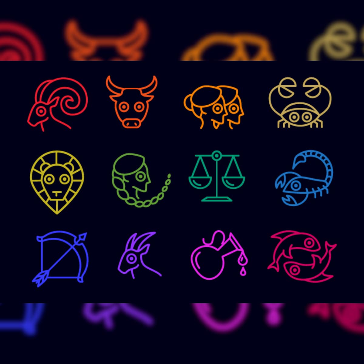 Colorful Zodiac Wallpapers - Wallpaper Cave