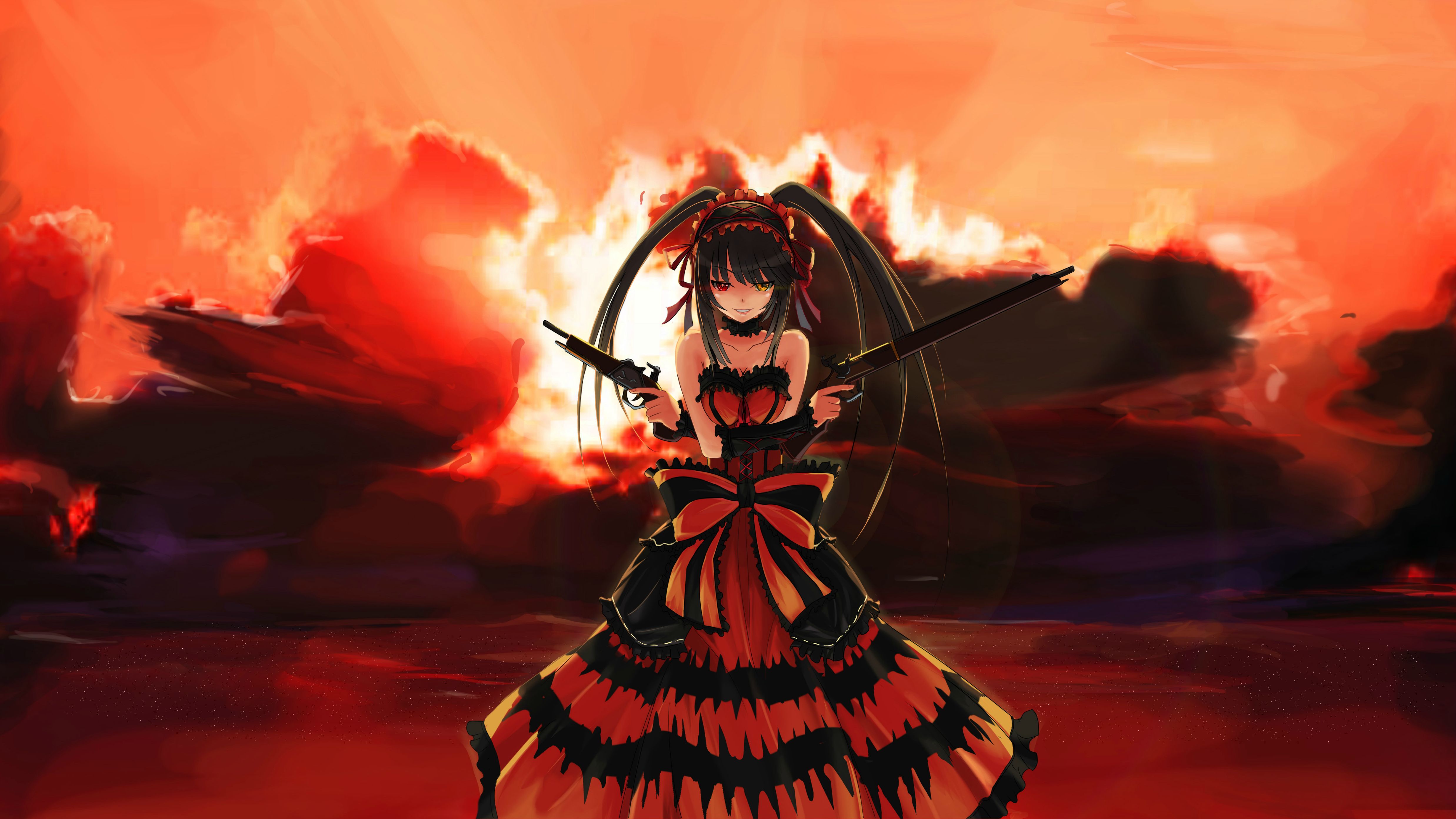 Anime Date A Live Kurumi Tokisaki Wallpapers - Wallpaper Cave