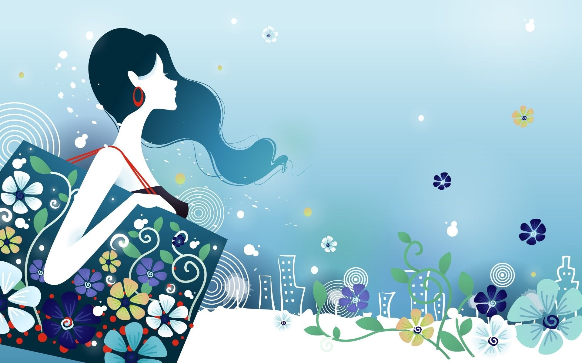 Vector Girl Wallpapers - Wallpaper Cave