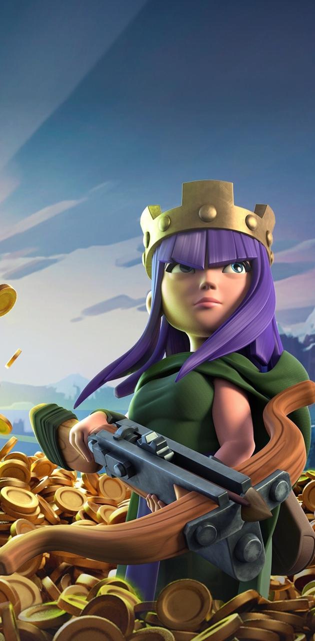 CoC Queen Wallpapers - Wallpaper Cave