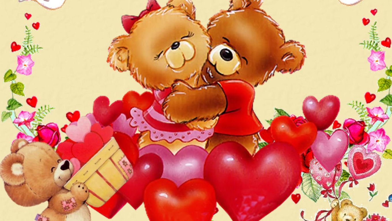 Valentines Day Bears Wallpapers - Wallpaper Cave
