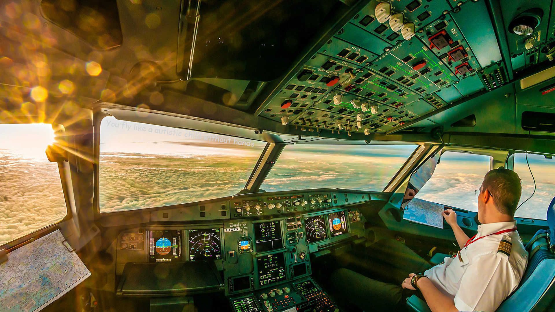 Airplane View Wallpapers - Wallpaper Cave